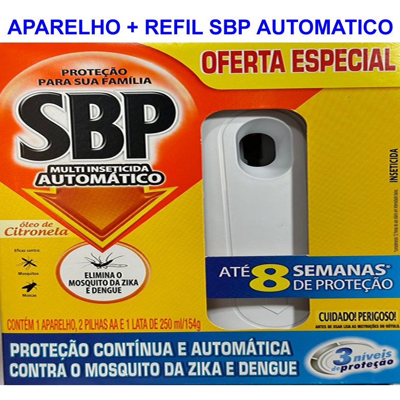 sbp multi inseticida óleo de citronela, sbp Automático, Inseticida SBP ...