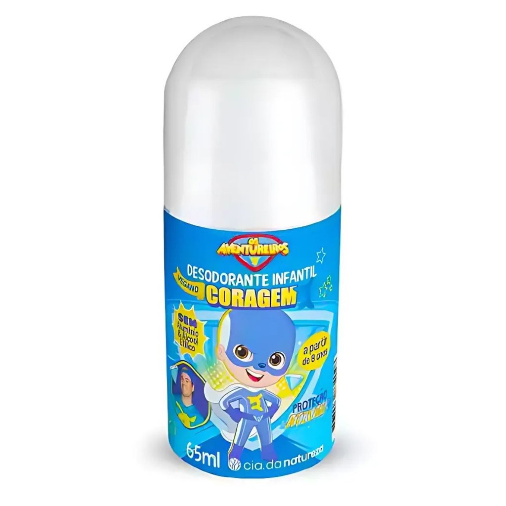 Deo Roll-On Infantil Luccas Neto Coragem Cia Da Natureza 65 Ml | Shopee ...