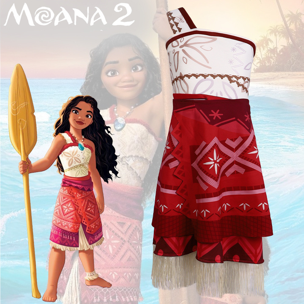 Hs Cross-Border Moana Moana Halloween Moana mesmo estilo cosplay traje ...