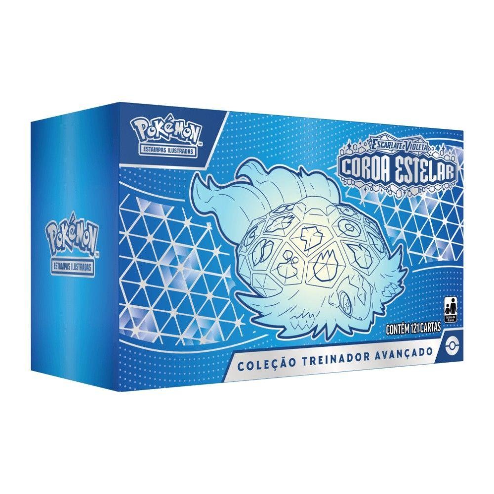 Pokémon EV07 Treinador Avançado Coroa Estelar - Copag | Shopee Brasil