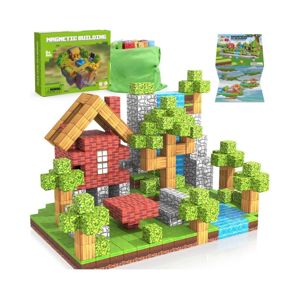 Cubo Magnético Mc Minecraft Edição Magnética Brinquedo Educacional ...