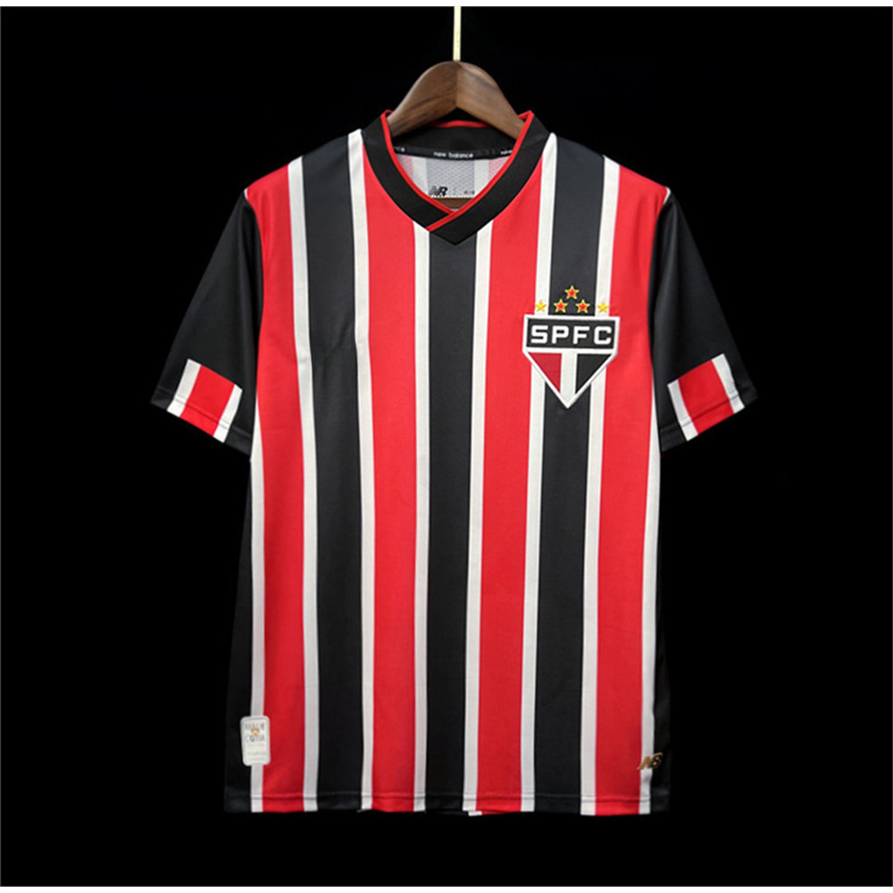 24 /25 SPFC homens vermelhos esportes t-shirt E8ML | Shopee Brasil