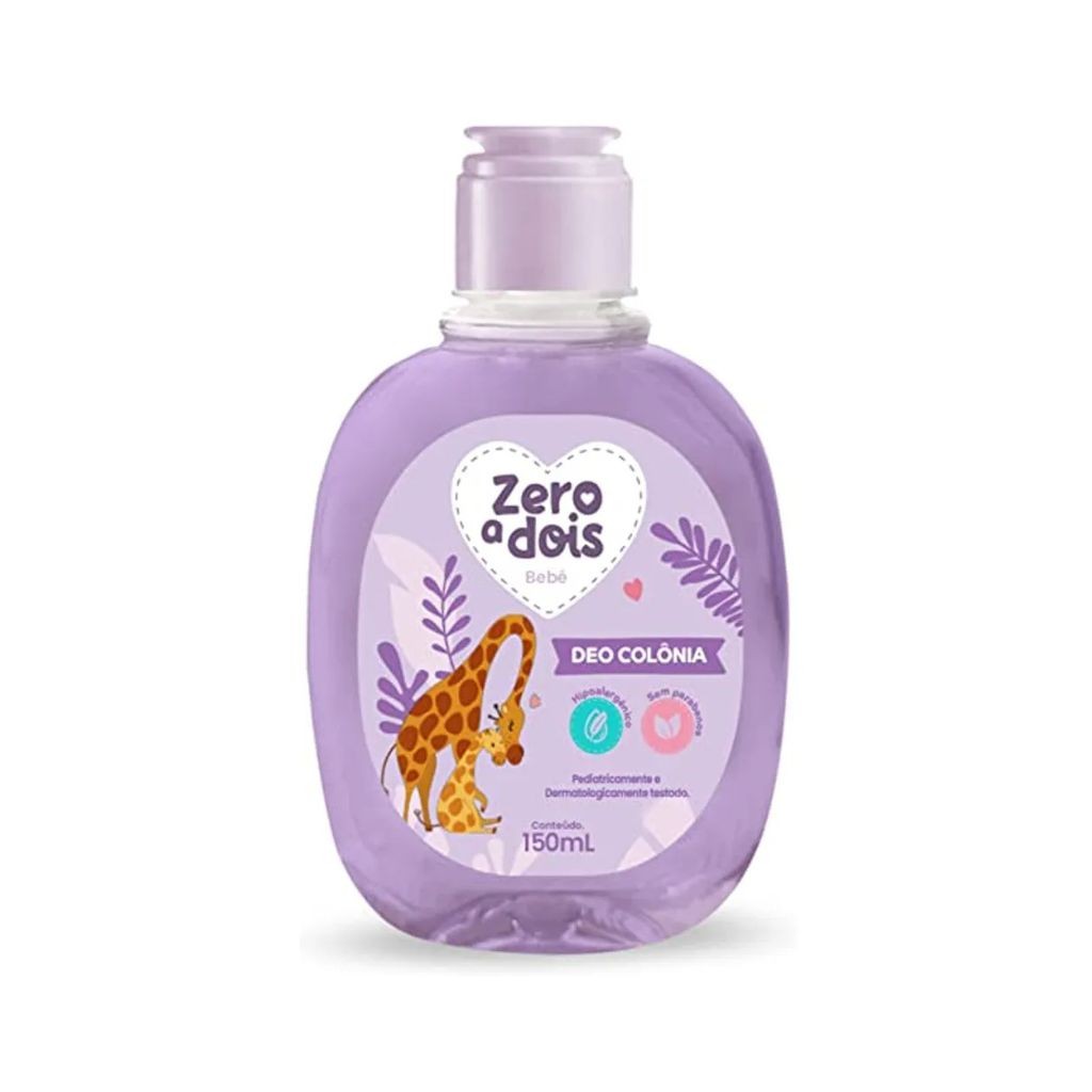 Deo Colônia Lavanda Infantil 150ml - Zero a Dois Bebê | Shopee Brasil
