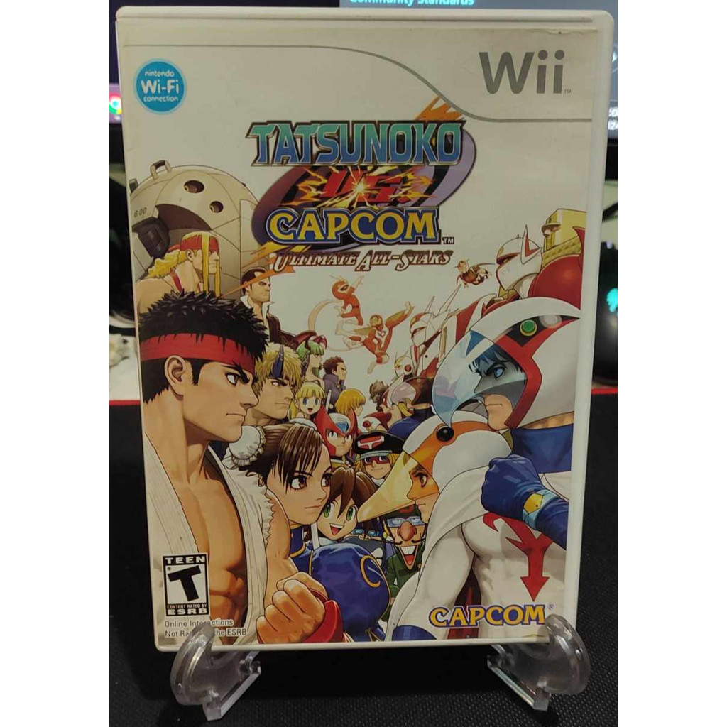 Jogo Tatsunoko Vs Capcom Ultimate All-Stars Nintendo Wii Original 100% ...