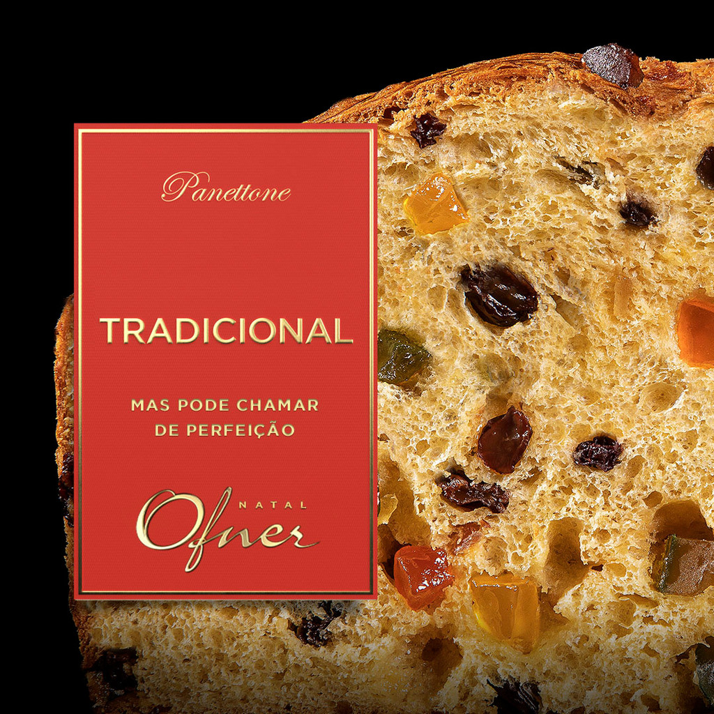 Panetone Ofner Tradicional, Panettone 1kg | Shopee Brasil