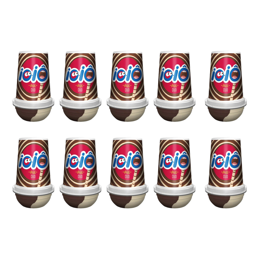 Kit com 10x Creme Ioio Mix Chocolate Duo Hershey's 41,9g | Shopee Brasil