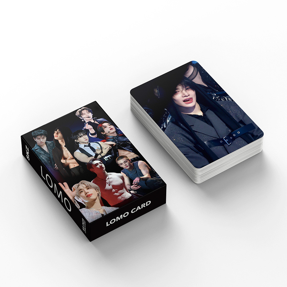 55pcs STRAY KIDS SKZ 5 Relógio Lomo Cartões HOP HIP 5o Fan Club Reunião ...