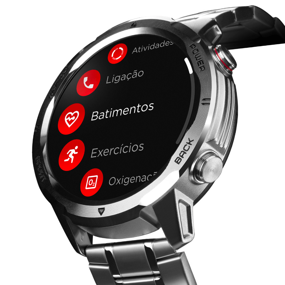 Smartwatch Technos Connect Sports Call Prata - TSPORTSCAA/6K | Shopee ...