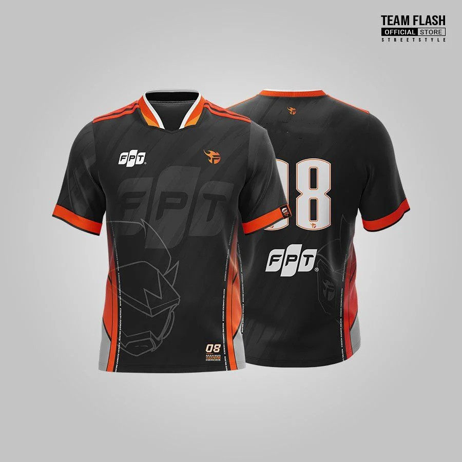 Camisa Oficial Do team Flash 2024 " Esportes Eletrônicos Valorant Jogo ...
