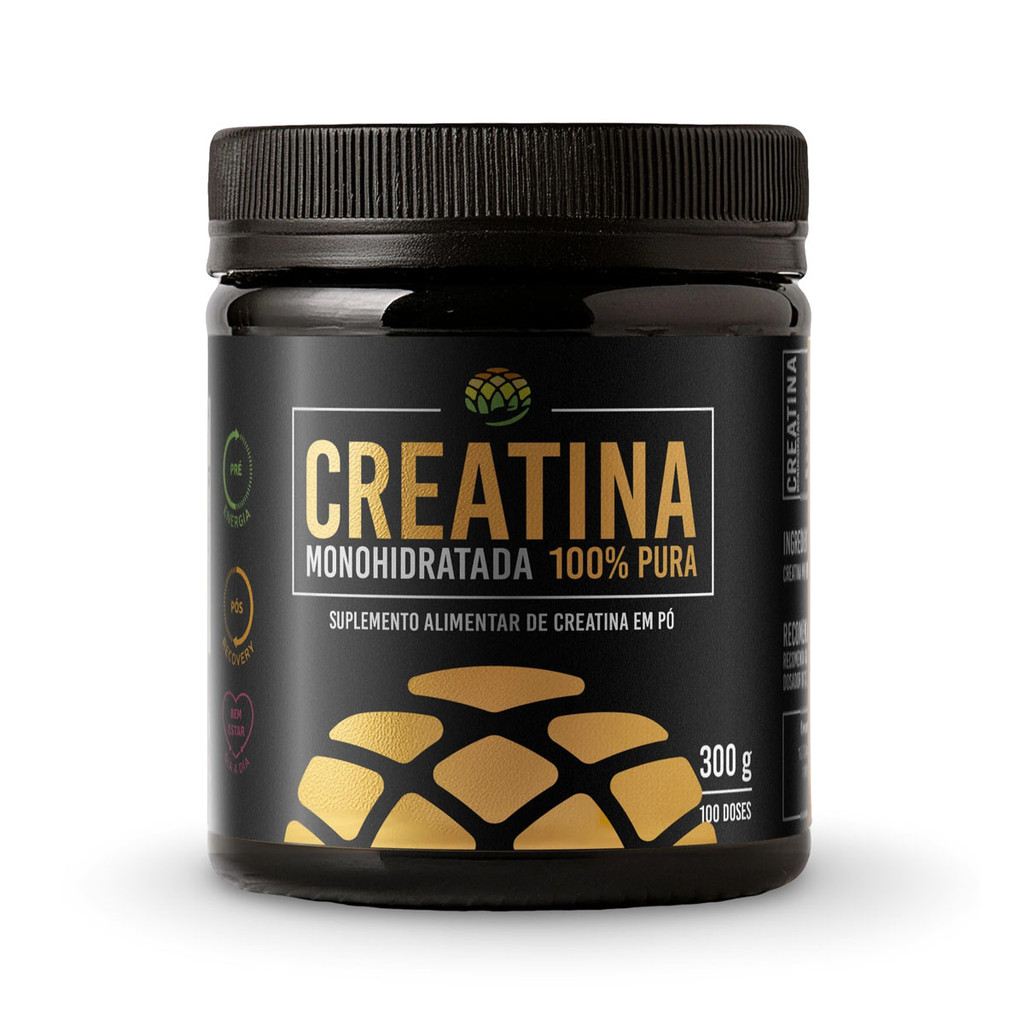 Creatina Monohidratada Pura 300g – Alquimia da Saúde | Shopee Brasil