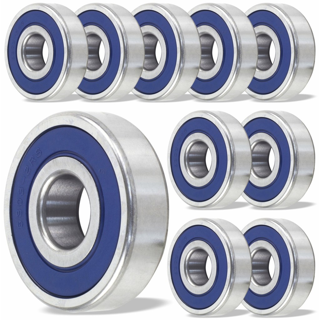 10 Rolamentos Esfera Vetor 6303 2rs Folga C3 Aço Alternador | Shopee Brasil
