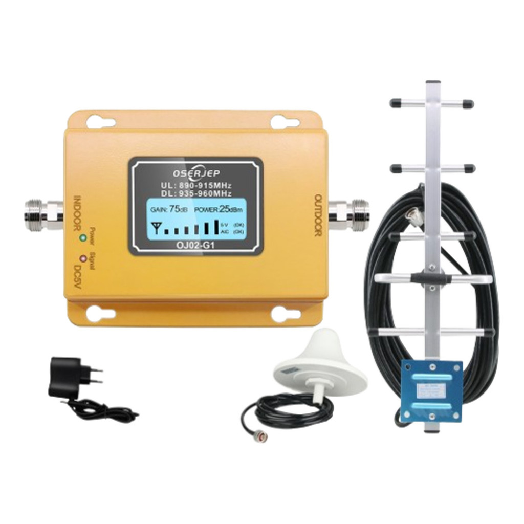 Repetidor De Sinal Celular 900mhz 2g 3g 4g 75dbi Oserjep | Shopee Brasil
