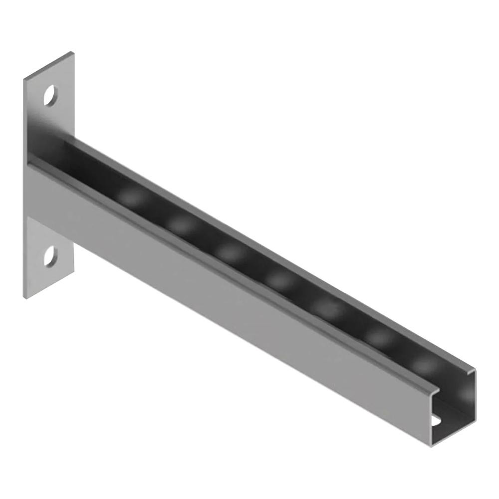 Mão Francesa Simples 400mm Perfil Líder - C-PZ-2460400PZ Mão Francesa ...