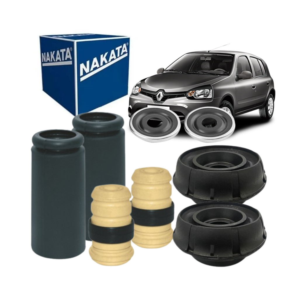 KIT BATENTE AMORTECEDOR DIANTEIRO CLIO KANGOO SYMBOL NAKATA | Shopee Brasil