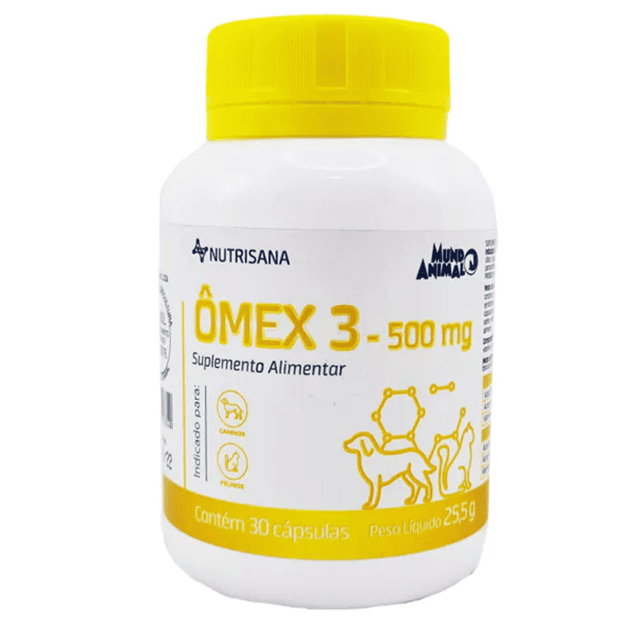 Ômex 3 550mg Suplemento Alimentar Nutrisana 30 Comprimidos | Shopee Brasil