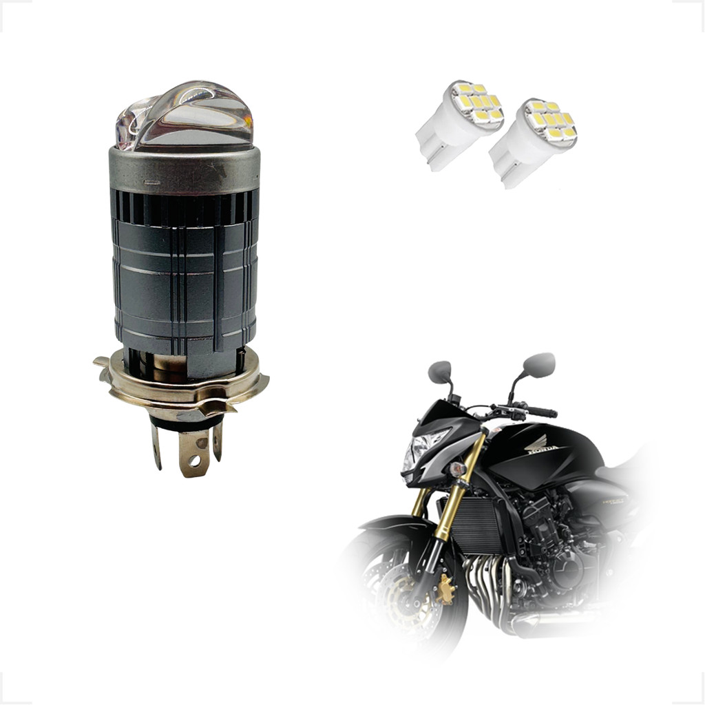Lâmpada Led H4 Farol Alto e Baixo Stallion M01F Honda CB 600f Hornet ...