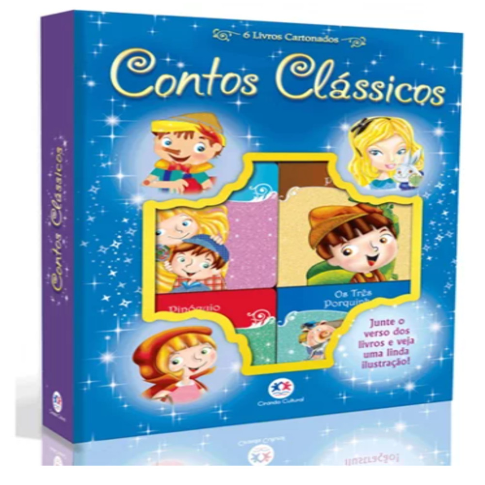 Box Com 6 Minilivros - Contos Clássicos - Ciranda Cultural Pinóquio, Os ...