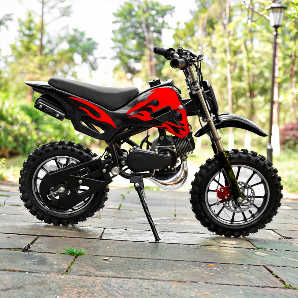 Mini Moto Infantil a Gasolina 49cc Preta 49 cilindradas para Criança 4 ...