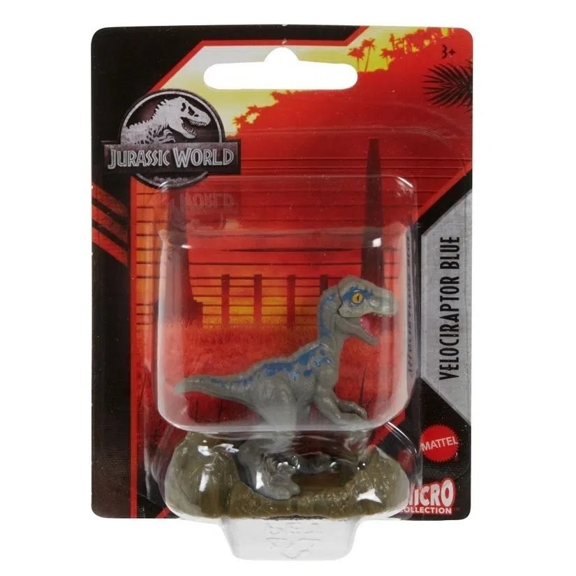 Dinossauro Jurassic World Mini Velociraptor Blue | Shopee Brasil