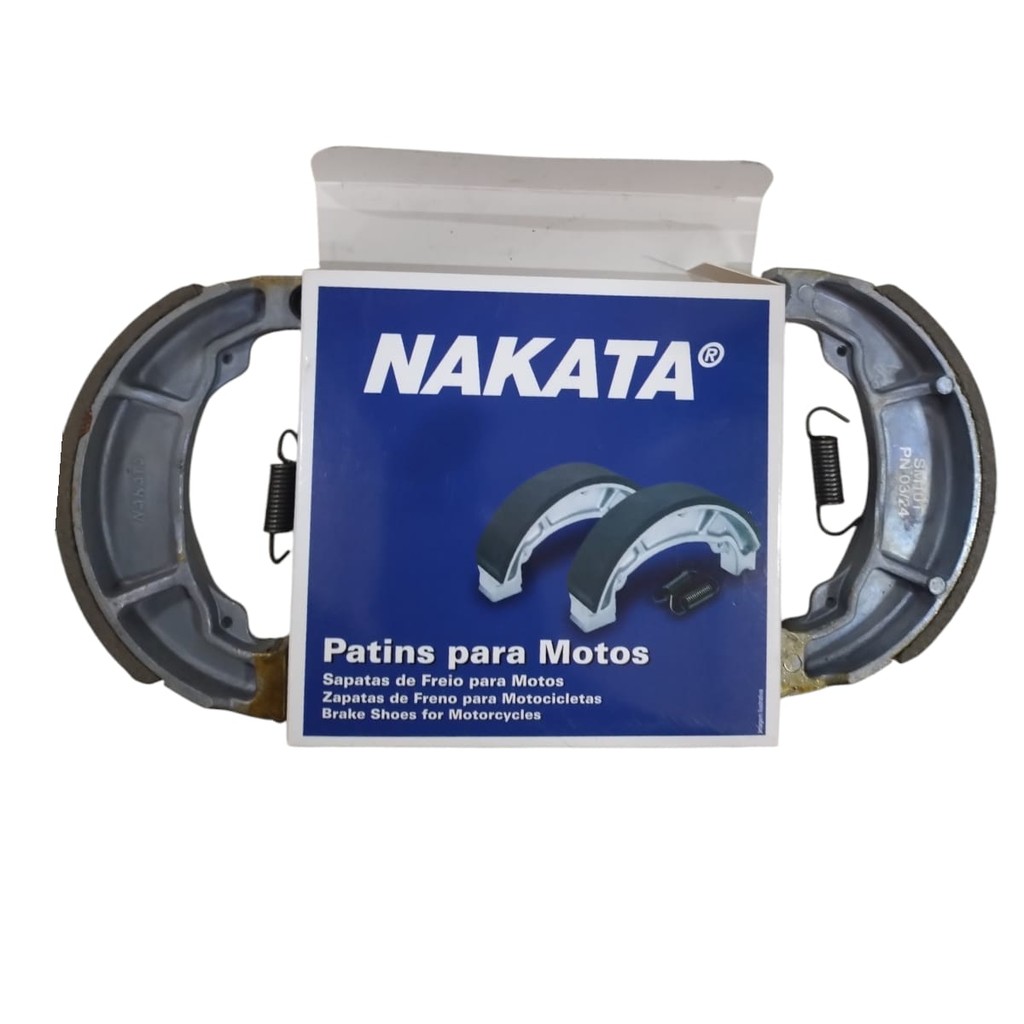 PATIM FREIO TRASEIRO SUZUKI YES/INTRUDER APACHE DK 150 | Shopee Brasil