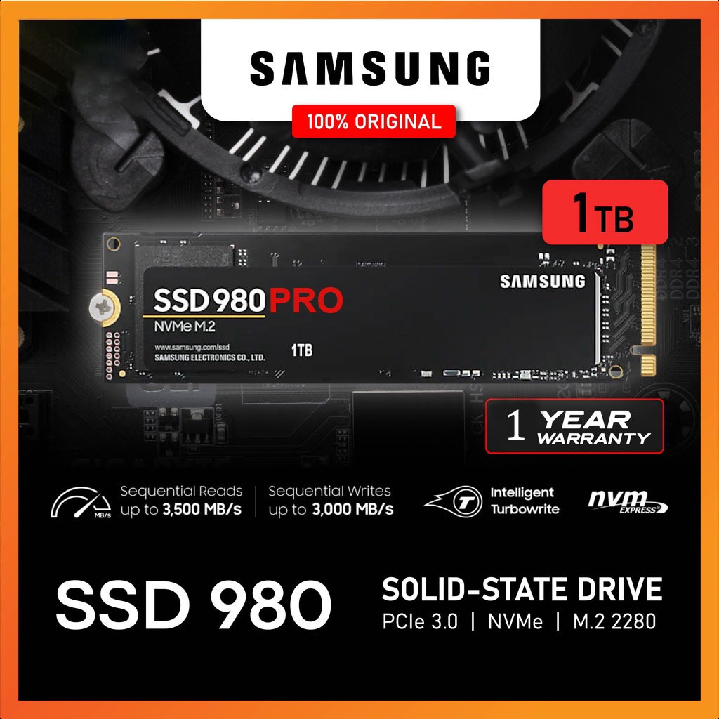 Unidade de estado sólido Samsung 980PRO M2 4T-120G SSD de unidade de estado sólido integrado ...