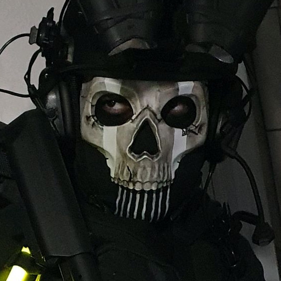 Balaclava de Cosplay Ghost Simon Riley de Call of Duty Modern Warfare ...