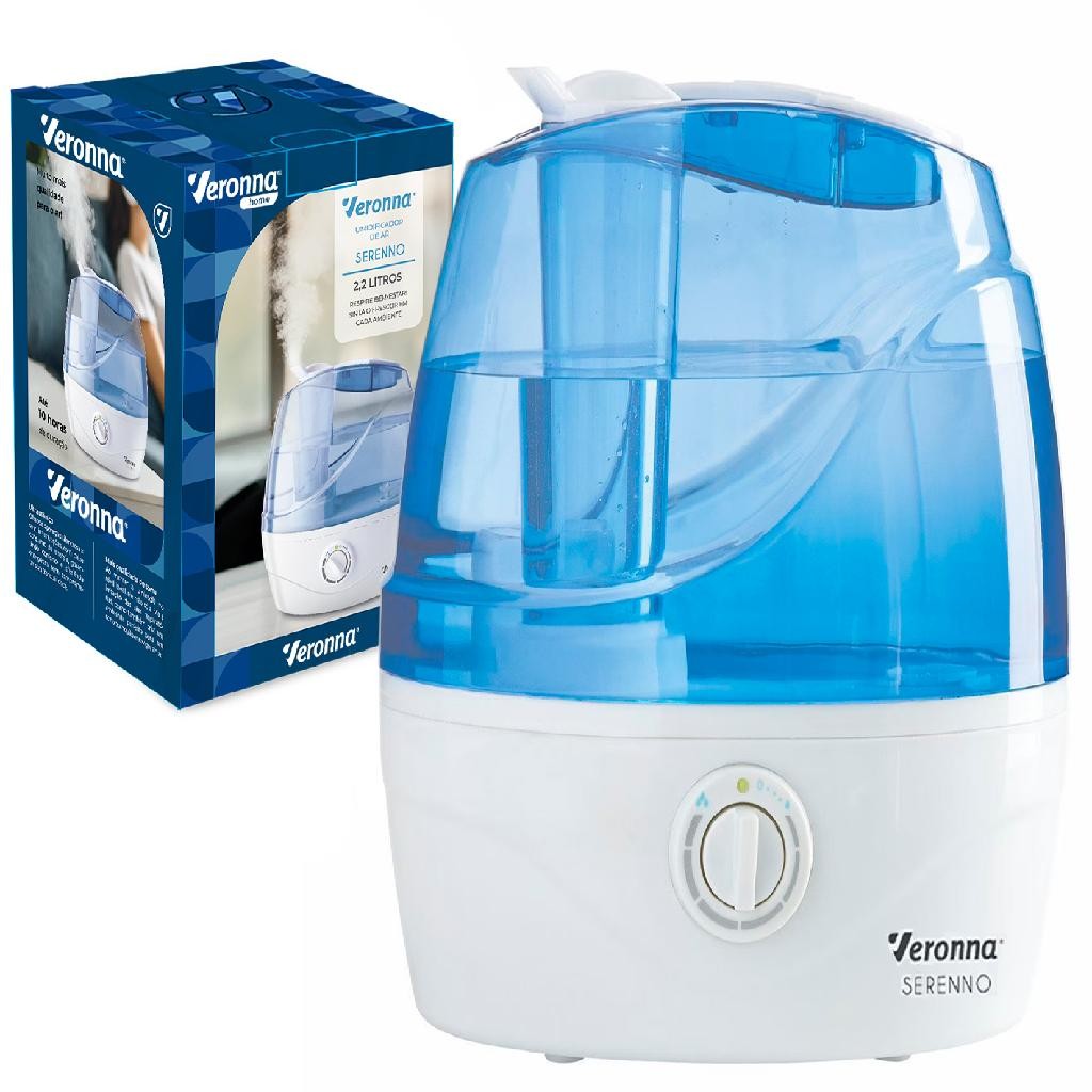 Umidificador Ultrassônico De Ar Portátil Saída Vapor 2,4 Litros Bivolt ...