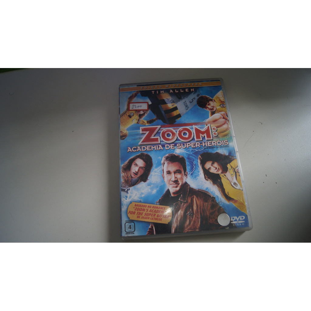 DVD FILME ORIGINAL - ZOOM ACADEMIA DE SUPER-HEROIS | Shopee Brasil