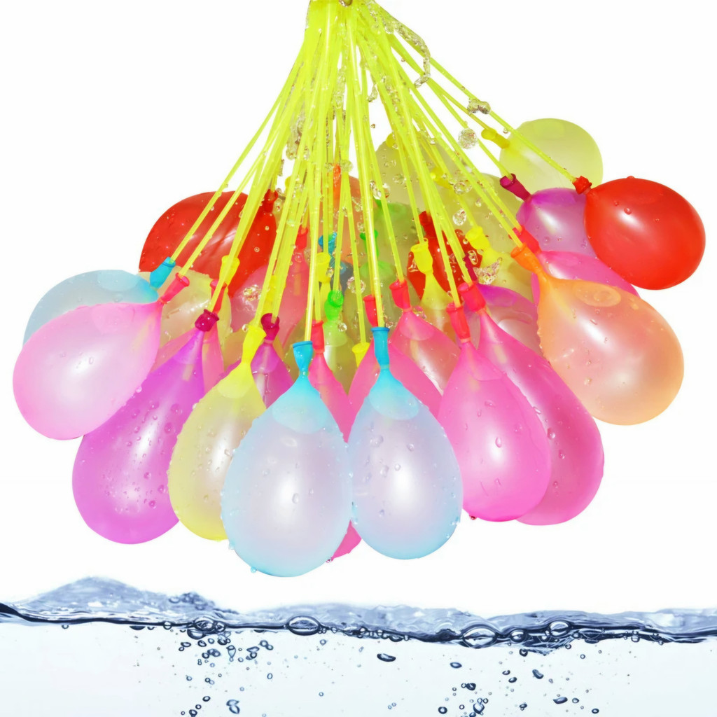 Balão De Água Guerra De Bexiga 111 Bexigas Splash Ball 1 Pacote Enche ...