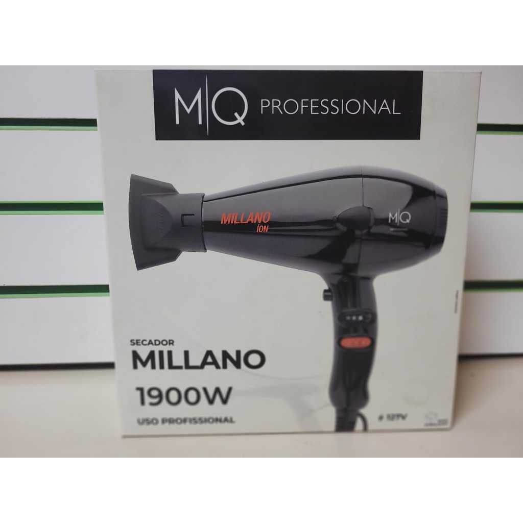 SECADOR DE CABELO MILLANO ÍON MQ PROFESSIONAL 1900W 127V | Shopee Brasil