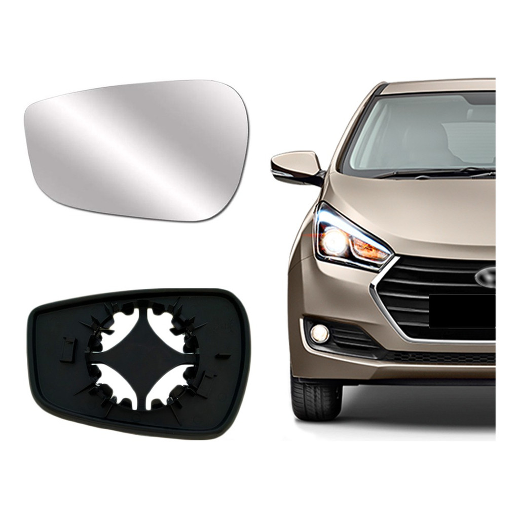 Lente Espelho Retrovisor Hb20 Hb20s Hb20x 16 2017 2018 2019 | Shopee Brasil