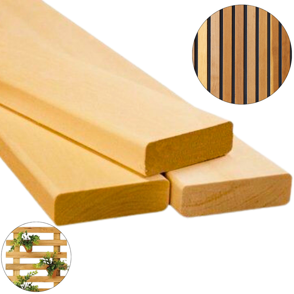 KIT 10 Ripas Sarrafo Artesanato Madeira Eucalipto 2x10x100CM | Shopee ...