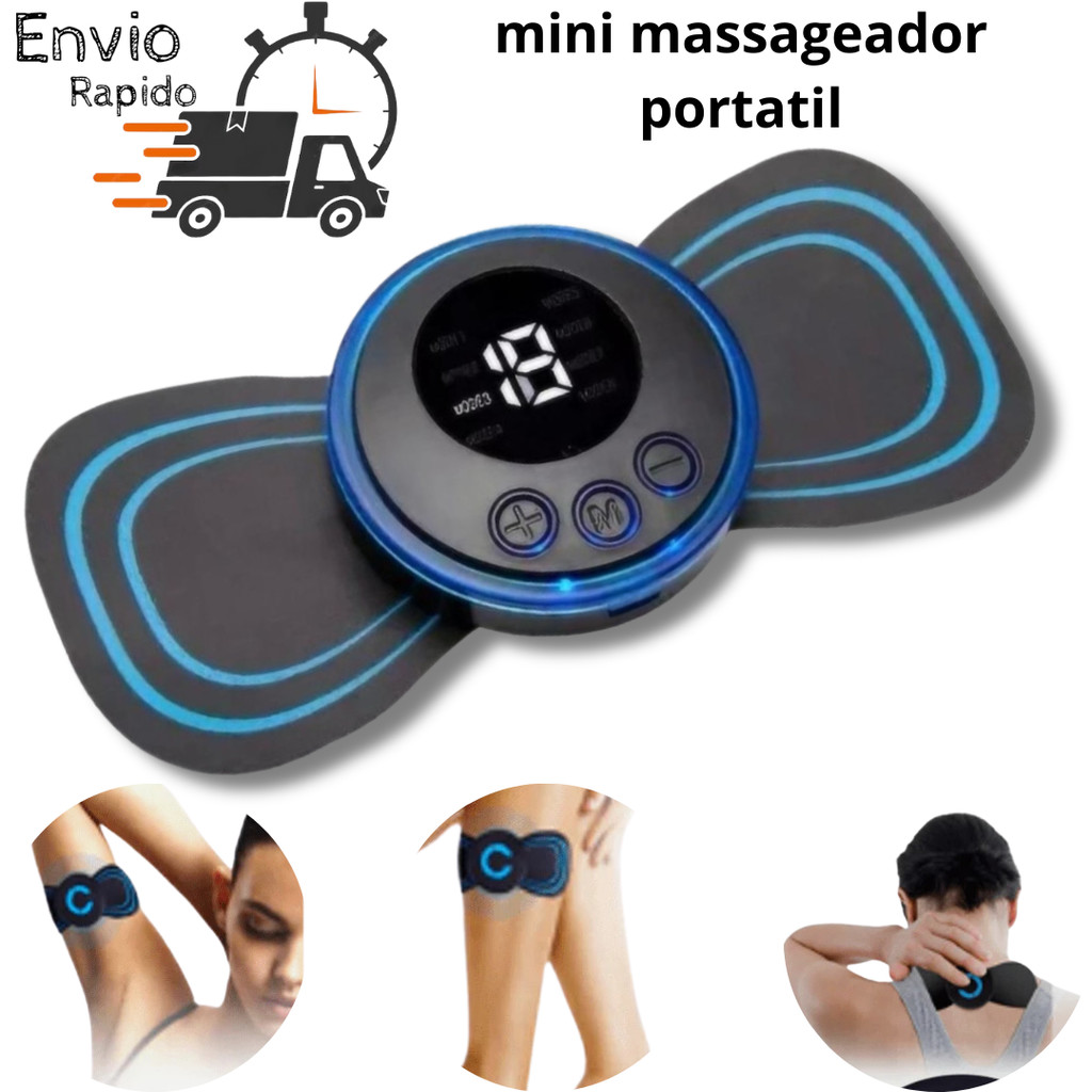 mini massageador eletrico portatil estimulante sanguineo massagem ...