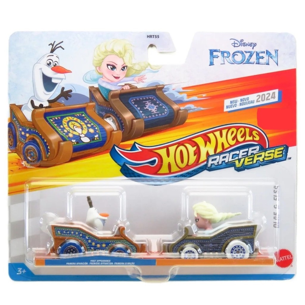 Hot Wheels RacerVerse Pack Duas Miniaturas Olaf E Elsa | Shopee Brasil
