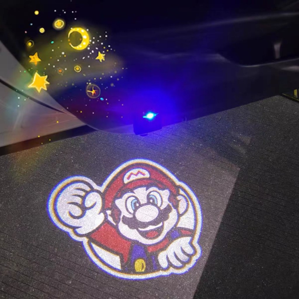 Super Mario Mario Mario Mario Mario Cartoon Car Goods Carregando Luz de ...