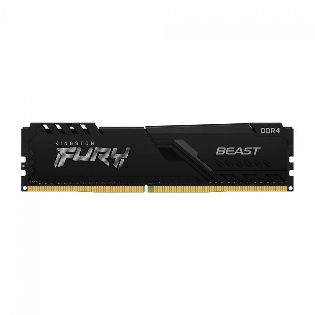 Memória DDR4 Kingston Fury Beast, 8GB, 3200Mhz, Black, KF432C16BB/8 | Shopee Brasil