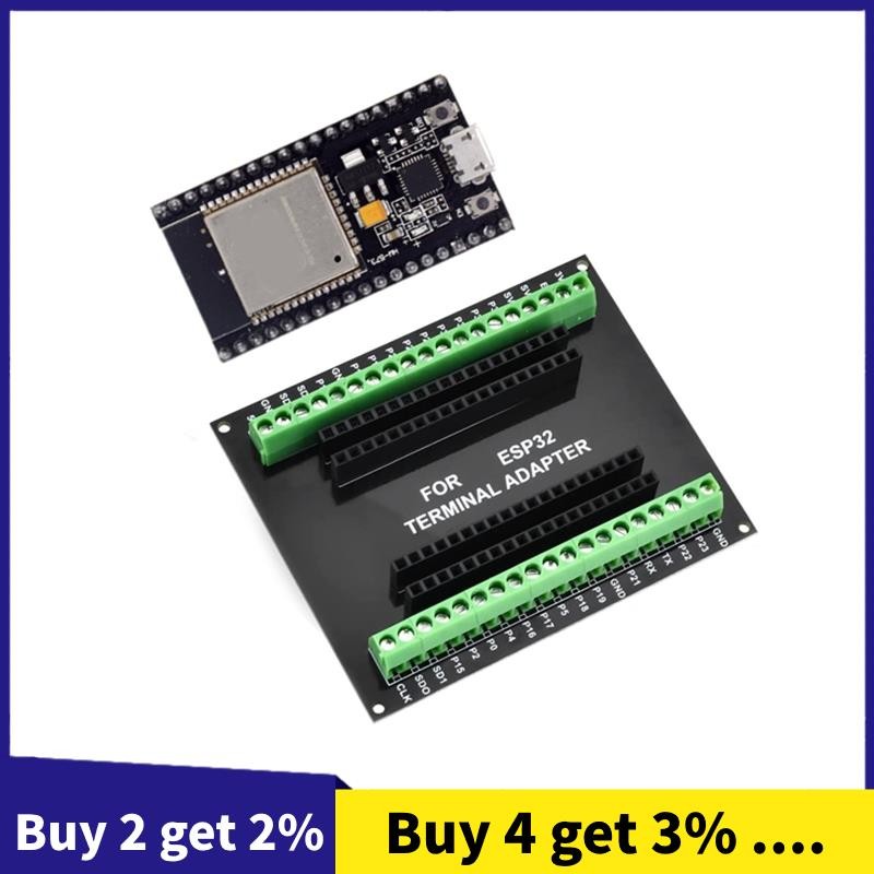Placa De Expansão ESP32 GPIO Compatível Com Desenvolvimento ESP32 WiFi Bluetooth Nómcu-32S Lua ...