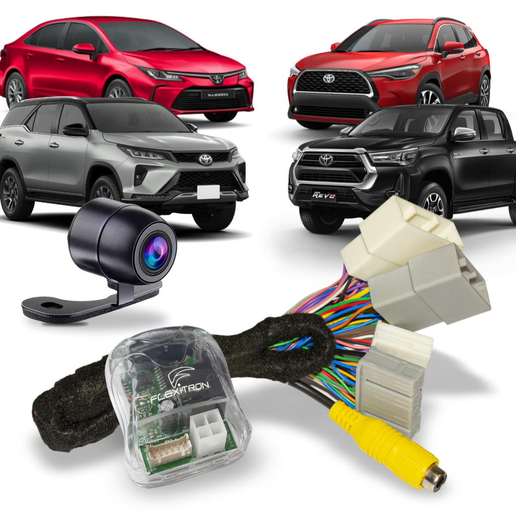 Módulo de Desbloqueio Câmera Frontal Toyota Corolla Hillux e SW4 2020 a 2024 Corolla Cross 2021 ...