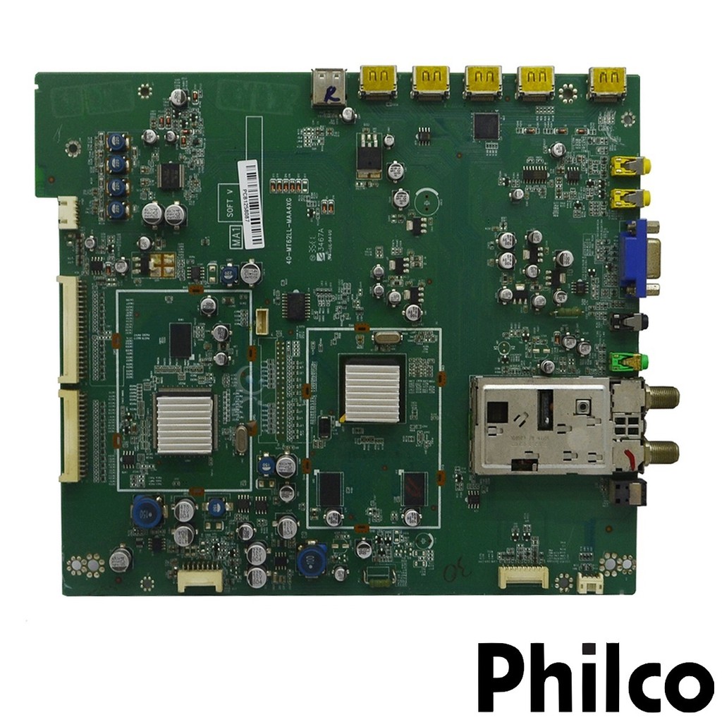PLACA PRINCIPAL PHILCO PH55 LED A 40-MT62LL-MAA4XG - ORIGINAL | Shopee ...