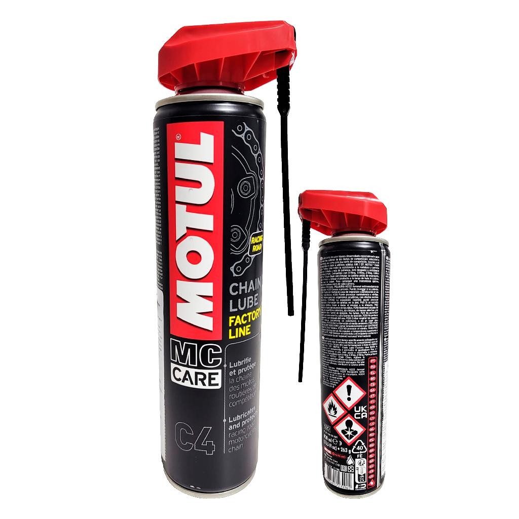 Motul C4 Chain Lube Factory Line 400 ML | Shopee Brasil