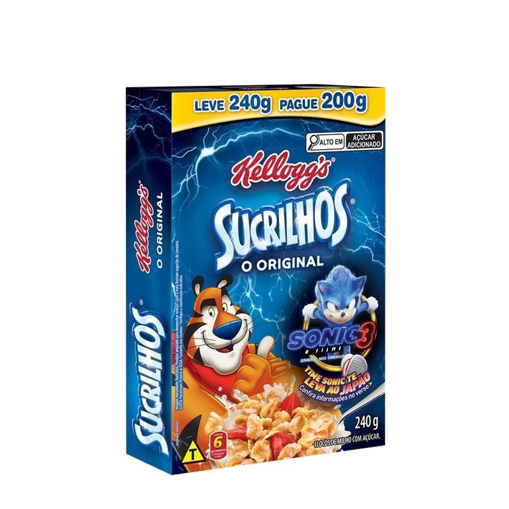 Cereal Sucrilhos Original Kelloggs Pague 200G Leve 240G | Shopee Brasil
