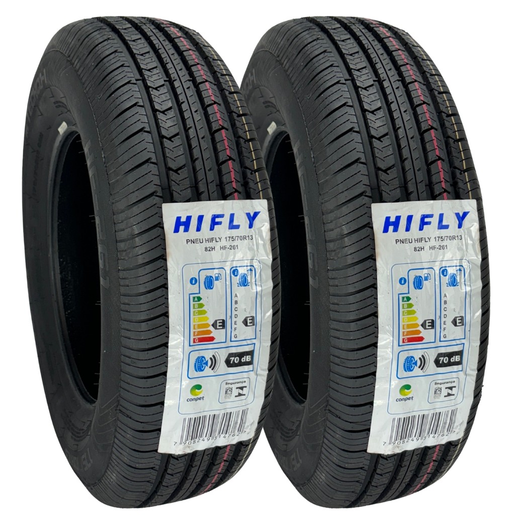 KIT 02 PNEUS 175/70R13 HIFLY 82H HF261 ARO 13 CELTA UNO CORSA PALIO GOL CLASSIC | Shopee Brasil