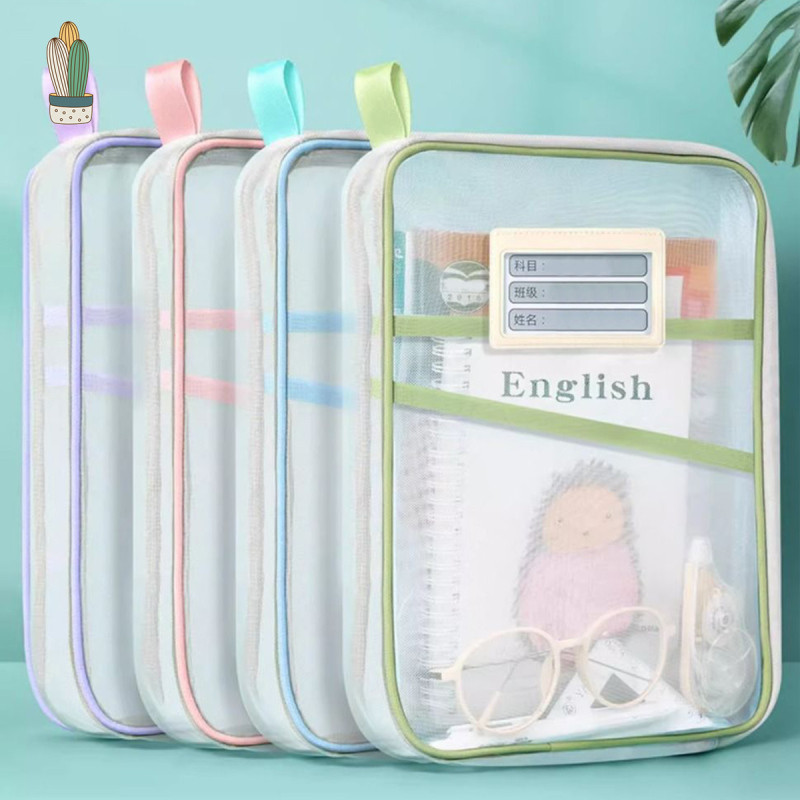 Student, Test Paper Bag, Double-Layer, Homework Storage Bag.,Subject ...
