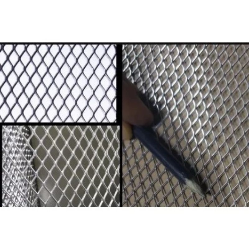 Tela Anti Insetos 20cm x 100cm em Aluminio Expandido para Ralos (não ...