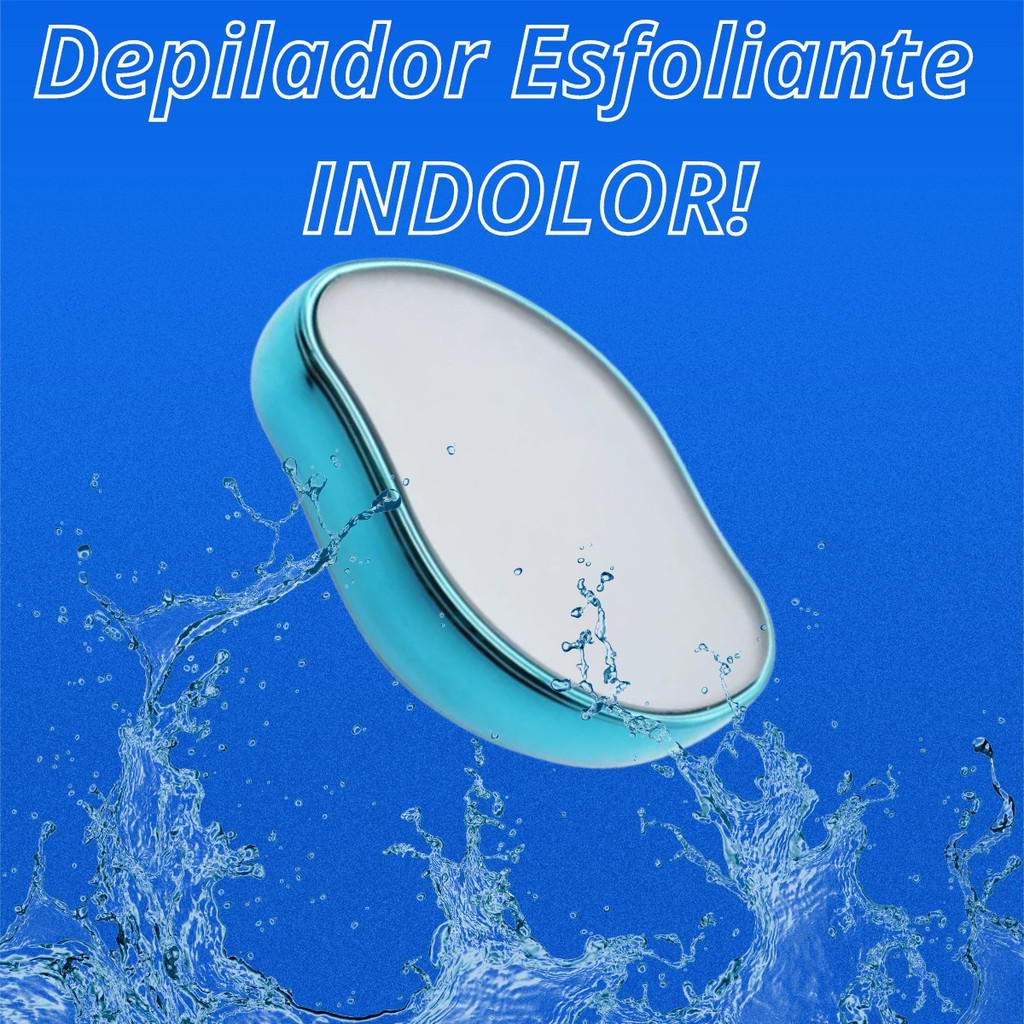Depilador/ Esfoliador Cristal Pedra Esfoliante Indolor | Shopee Brasil