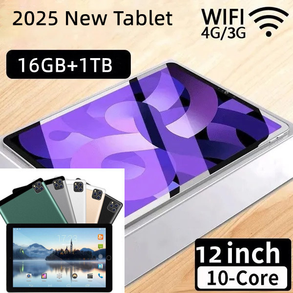 2025 novo estilo Android13 Tablet PC versão Global guia de 12 polegadas ...