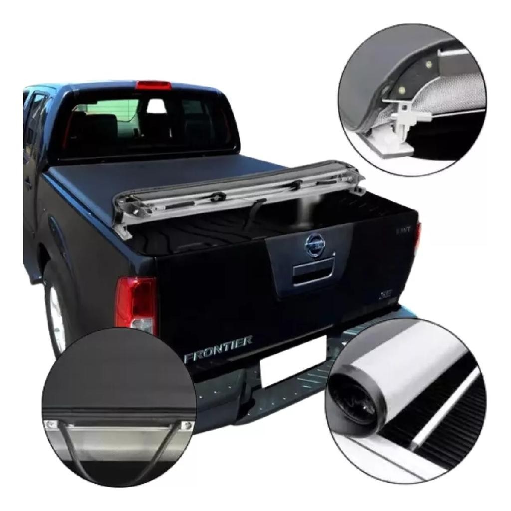 Capota Marítima Nissan Frontier 2008 a 2016 Flash Cover Slim Eco Trek ...