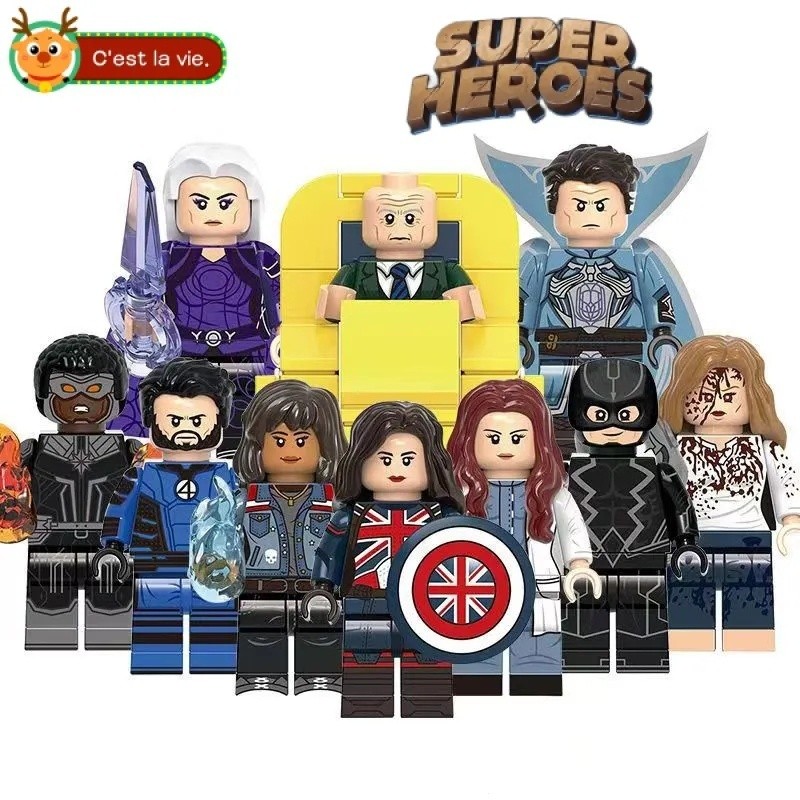 X-Men Dolls Professor X Wanda Minifiguras Brinquedos Para Presente De ...