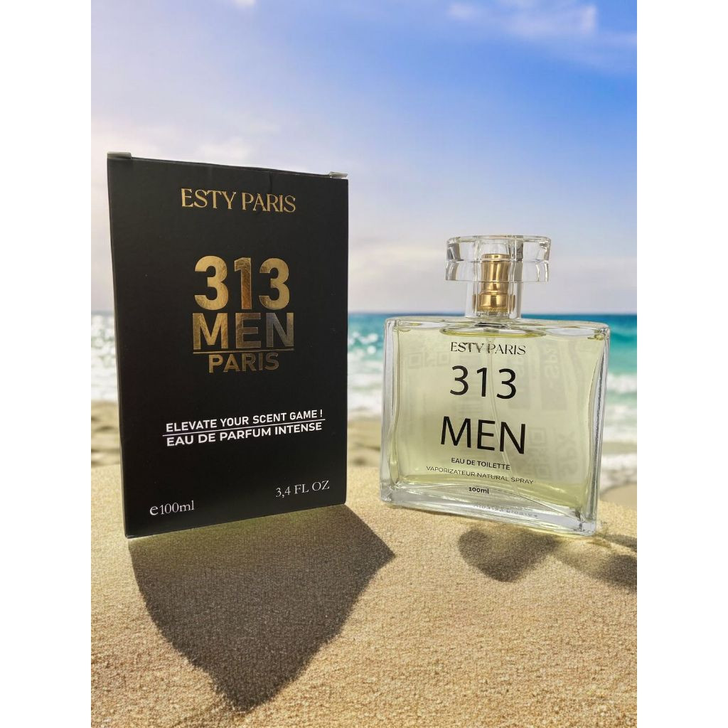 PERFUME 313 MEN 100ml Amber Amadeirado Perfume Masculino . | Shopee Brasil
