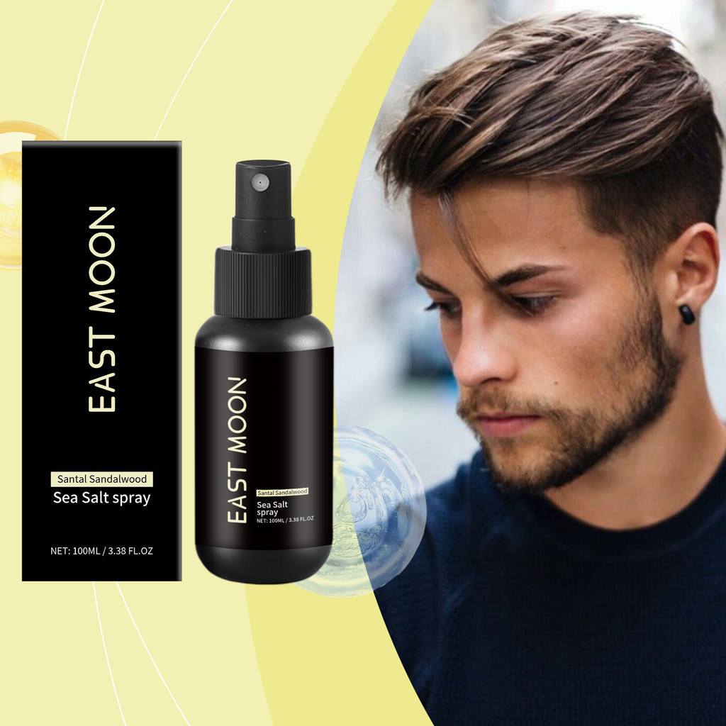 100ml EAST MOON Cabelo Sal Marinho Estilo Spray Fácil Elegante ...